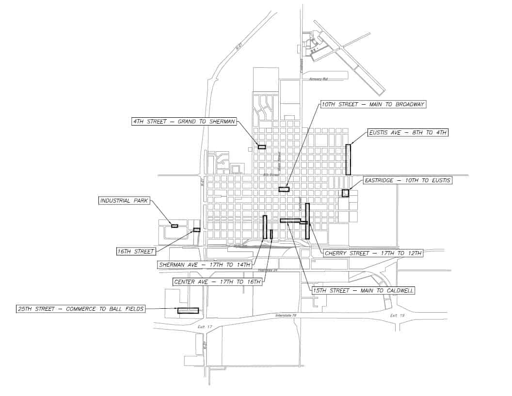 Road Project to Begin in July – City of Goodland